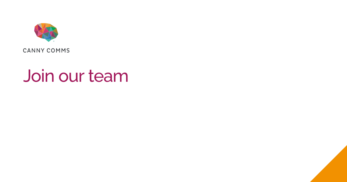 Join our team | Canny Comms